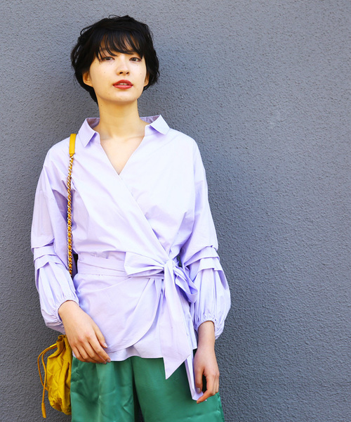 AMERI（アメリ）の「CACHE COEUR SHIRT（シャツ/ブラウス）」 - WEAR