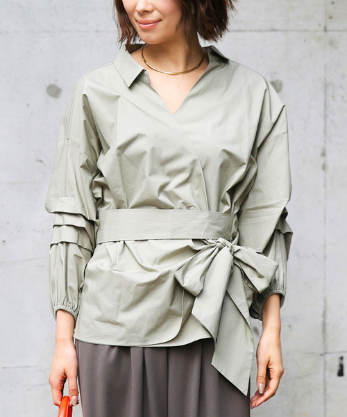 AMERI（アメリ）の「CACHE COEUR SHIRT（シャツ/ブラウス）」 - WEAR