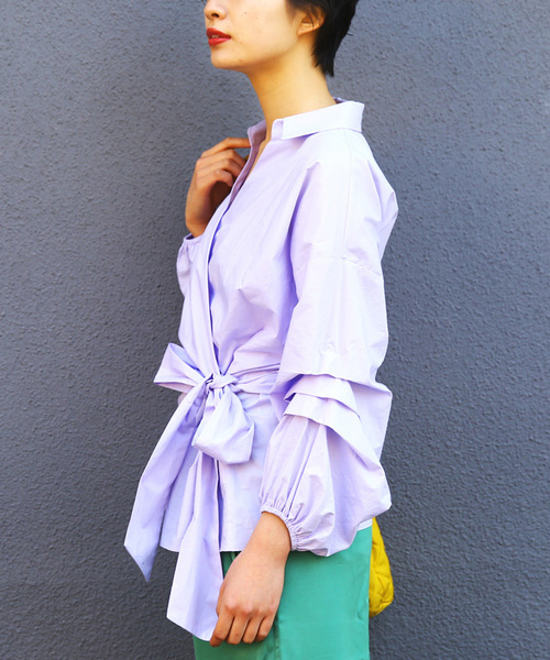 AMERI（アメリ）の「CACHE COEUR SHIRT（シャツ/ブラウス）」 - WEAR