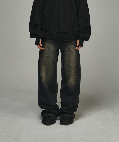 Dusk Washing Wide Denim Pants（デニムパンツ）｜BLR（ビーエルアール）のファッション通販 - ZOZOTOWN