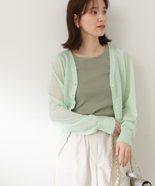 N.（N. Natural Beauty Basic）（エヌエヌナチュラルビューティーベーシック）の「 レヴィータVカーディガン（カーディガン/ボレロ）」 - WEAR