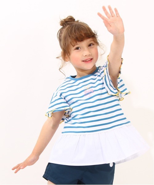 【セール】ディズニー フリル袖 チュニック6654K（Tシャツ/カットソー）｜Disney（ディズニー）のファッション通販 - ZOZOTOWN