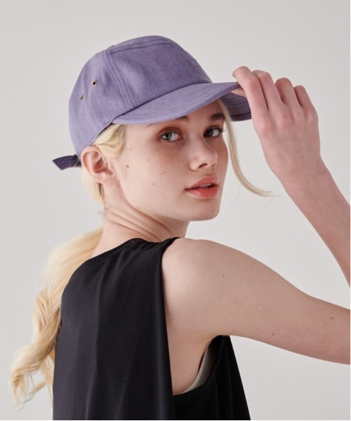 EDWIN（エドウィン）の「【EDWIN】エドウィン カラーデニム キャップ TWILL BASEBALL CAP ローキャップ バックストラップ（キャップ）」 - WEAR