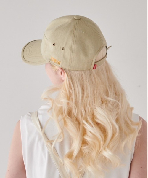 EDWIN（エドウィン）の「【EDWIN】エドウィン カラーデニム キャップ TWILL BASEBALL CAP ローキャップ バックストラップ（キャップ）」 - WEAR