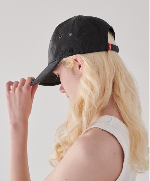 EDWIN（エドウィン）の「【EDWIN】エドウィン カラーデニム キャップ TWILL BASEBALL CAP ローキャップ バックストラップ（キャップ）」 - WEAR