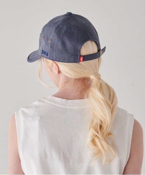 EDWIN（エドウィン）の「【EDWIN】エドウィン カラーデニム キャップ TWILL BASEBALL CAP ローキャップ バックストラップ（キャップ）」 - WEAR