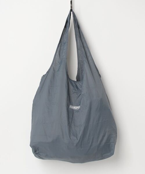 【NANOBAG/ナノバッグ】Nanobag XLグレー（エコバッグ/サブバッグ）｜MAISON mou（メゾンムー）のファッション通販 - ZOZOTOWN
