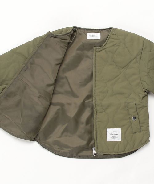 GENERATOR（ジェネレーター）の「GENERATOR キルティングJK（ノーカラージャケット）」 - WEAR