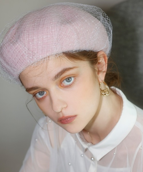 eimy istoire（エイミーイストワール）の「チュールウールベレー（ハンチング/ベレー帽）」 - WEAR