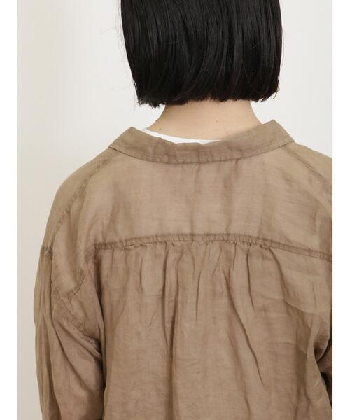 リネンシアーシャツ（シャツ/ブラウス）｜Samansa Mos2（サマンサ モスモス）のファッション通販 - ZOZOTOWN