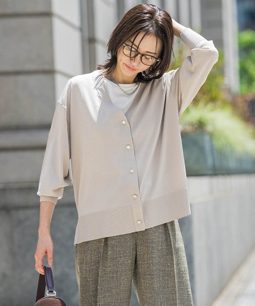 LAUTREAMONT（ロートレアモン）の「Vネックニットカーディガン≪手洗い可能≫（カーディガン/ボレロ）」 - WEAR