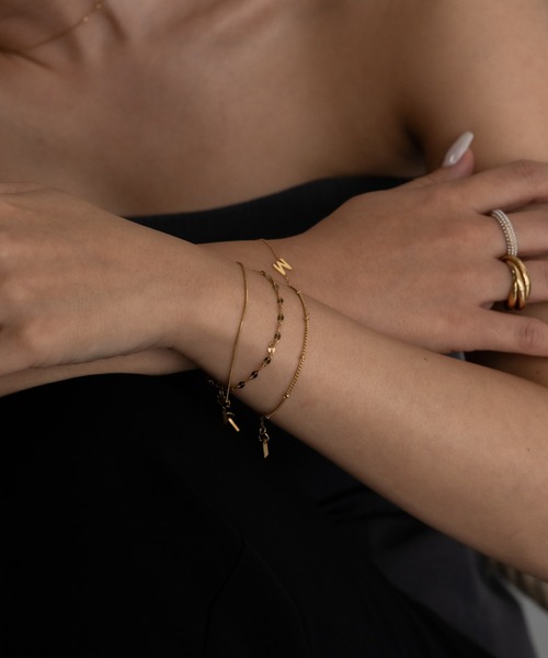 【セール】Dot Chain Bracelet 金属アレルギー対応 サージカルステンレス（ブレスレット）｜ebine（エビネ）のファッション通販 - ZOZOTOWN