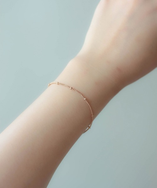 ebine（エビネ）の「Dot Chain Bracelet 金属アレルギー対応 サージカルステンレス（ブレスレット）」 - WEAR