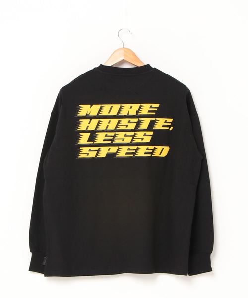 SUPERTHANKS（スーパーサンクス）の「【SUPER THANKS】MORE HASTE,LESS SPEED BIC LONG T ...