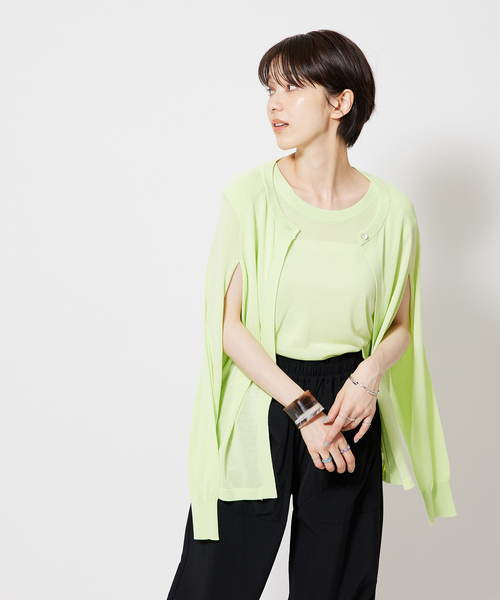 【セール】ウォッシャブルリッチ2WAYカーディガン（カーディガン/ボレロ）｜Jayro（ジャイロ）のファッション通販 - ZOZOTOWN