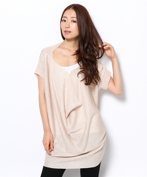 un dix cors（アンディコール）の「2WAYドレープPO（ニット/セーター）」 - WEAR