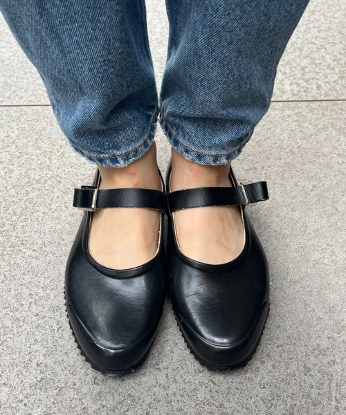 OPANAK（オパナック）の「OPANAK STRAP RUBBER SHOES TGNK9002BK（レインシューズ）」 - WEAR