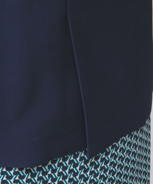 NARACAMICIE】合繊ツイルダブルブレストジャケット（テーラード