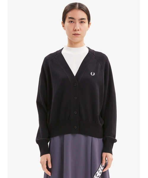 FRED PERRY（フレッドペリー）の「V Neck Knit Cardigan（カーディガン/ボレロ）」 - WEAR