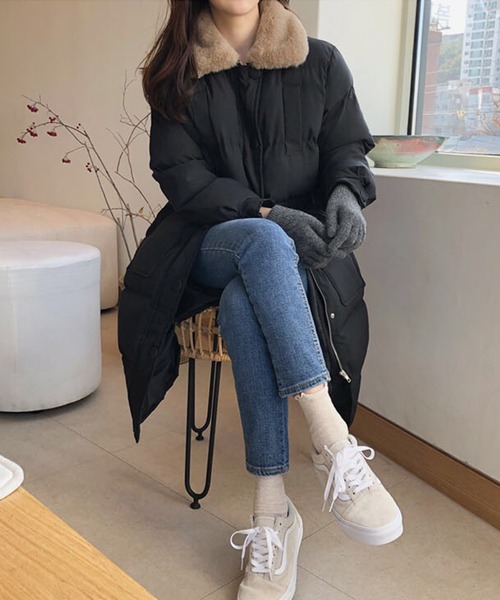 ELCY（エルシー）の「【ELCY】ウエストゴムロングダウンコート（ダウンジャケット/コート）」 - WEAR