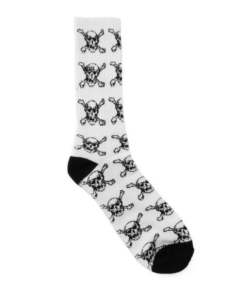 VANS（バンズ）の「VANS / SKULL CREW SOCKS（ソックス/靴下）」 - WEAR