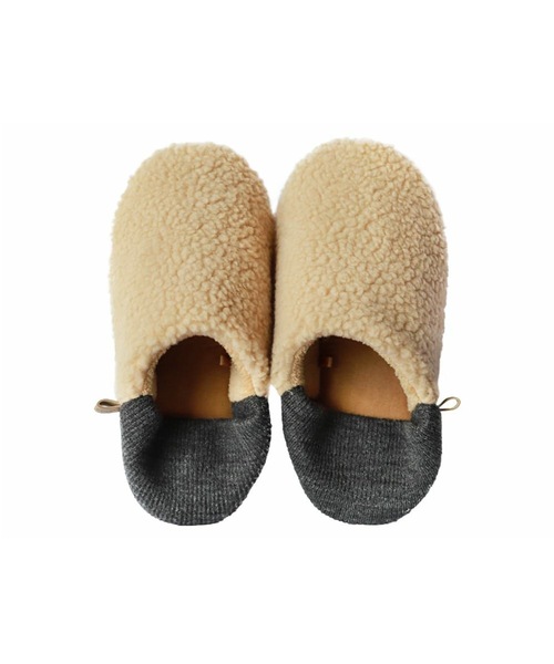 【a.depeche:アデペシュ】kolin wool baboosh IV L ルームシューズ / スリッパ（ルームシューズ/スリッパ）｜a ...