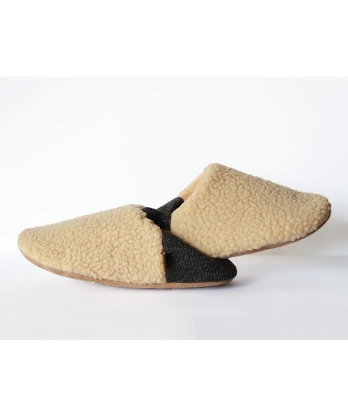 a.depeche（アデペシュ）の「【a.depeche:アデペシュ】kolin wool baboosh IV L ルームシューズ（ルーム ...