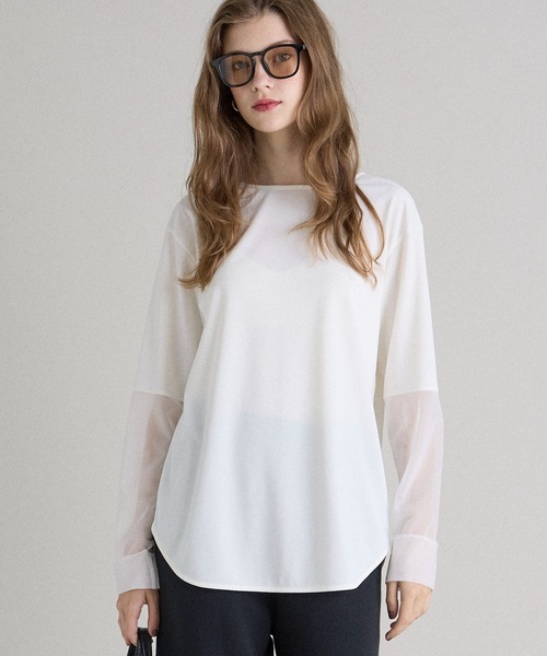 ドライタッチシアープルオーバー（シャツ/ブラウス）｜INED CLARO（イネドクラロ）のファッション通販 - ZOZOTOWN