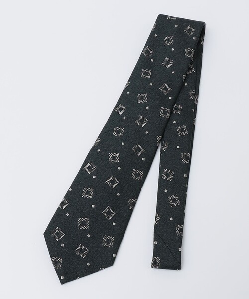 【NEW】シップス（SHIPS）/Puccini: シルク ウール メランジ コモン ネクタイ セール】Puccini: シルク ウール メランジ コモン ネクタイ（ネクタイ