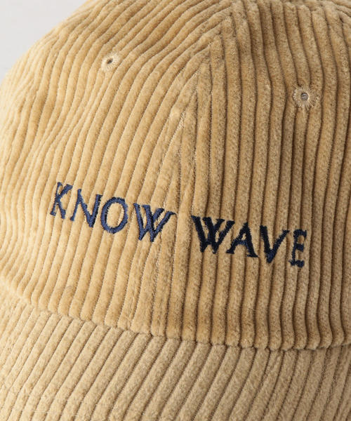 KNOW WAVE（ノウ ウェイブ）の「＜Know Wave＞ CORD CAP/キャップ（キャップ）」 - WEAR