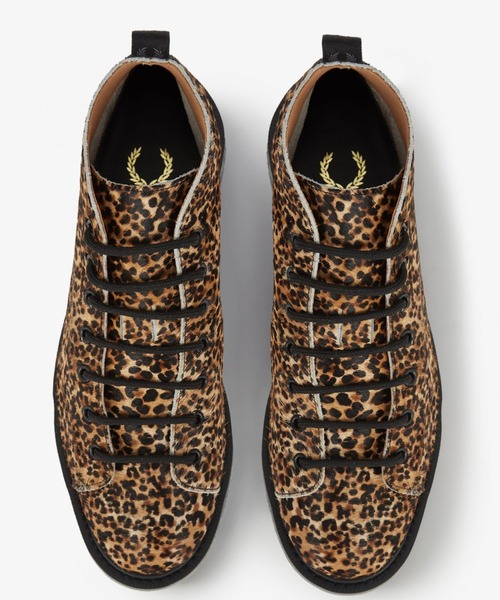 FRED PERRY（フレッドペリー）の「George Cox Monkey Boot Minipard Printed Leather ...