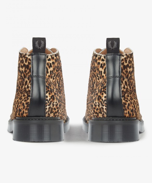 FRED PERRY（フレッドペリー）の「George Cox Monkey Boot Minipard Printed Leather ...
