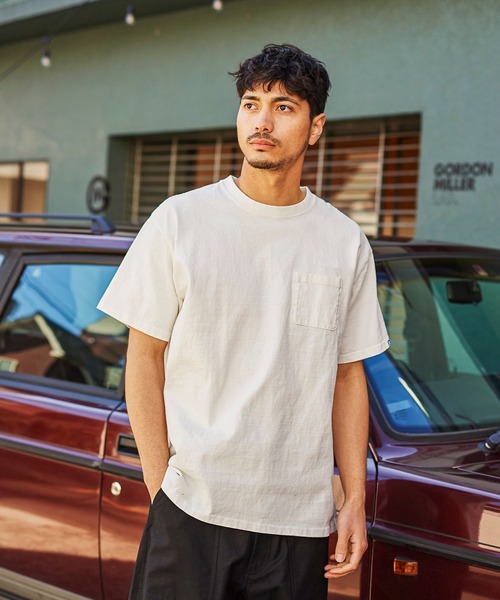 GORDON MILLER（ゴードンミラー）の「GORDON MILLER（ゴードンミラー）Chauffeur ロゴポケットT（Tシャツ ...