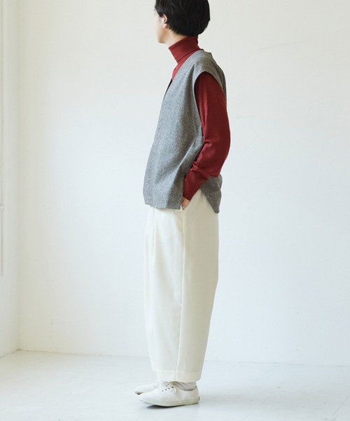 yuni（ユニ）の「TWEED SET UP ONE-PIECE（ワンピース）」 - WEAR