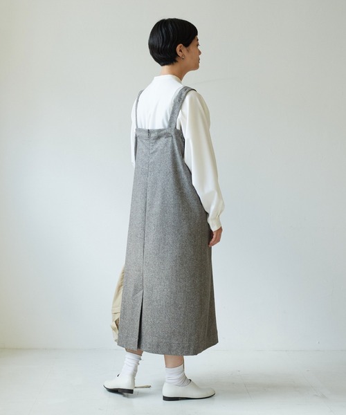 yuni（ユニ）の「TWEED SET UP ONE-PIECE（ワンピース）」 - WEAR