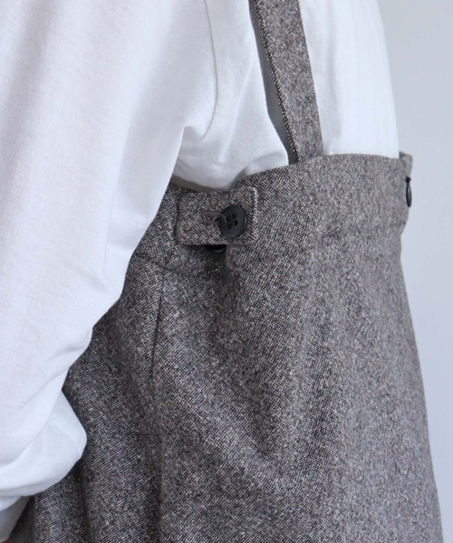 yuni（ユニ）の「TWEED SET UP ONE-PIECE（ワンピース）」 - WEAR