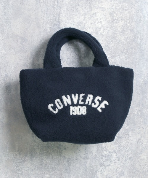 【セール】【CONVERSE/コンバース】BOA COLLEGE LOGO TOTE BAG S ボアカレッジロゴ刺繍トートバッグS（トート ...