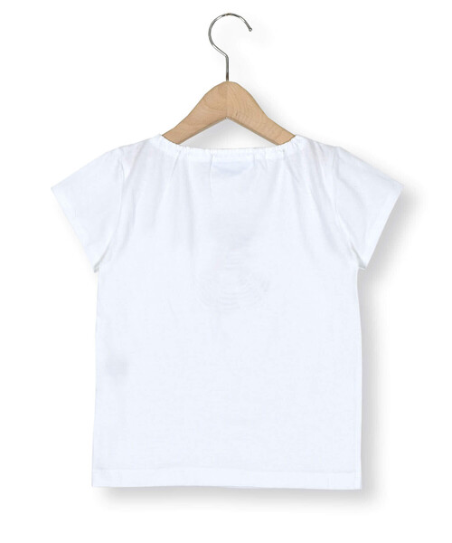 Tartine et Chocolat（タルティーヌエショコラ）の「【日本製】ピクニックガールプリント半袖Tシャツ(80~140cm)（T ...