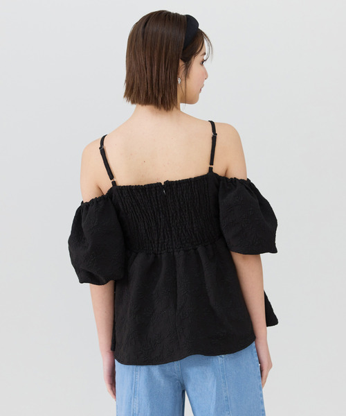 REDYAZEL（レディアゼル）の「2WAYジャガードペプラムトップス（シャツ/ブラウス）」 - WEAR