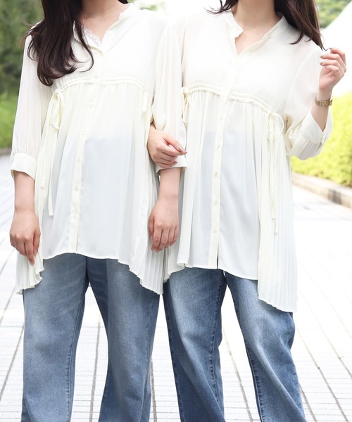 PairPair（ペアペア）の「サイドプリーツチュニック（チュニック）」 - WEAR