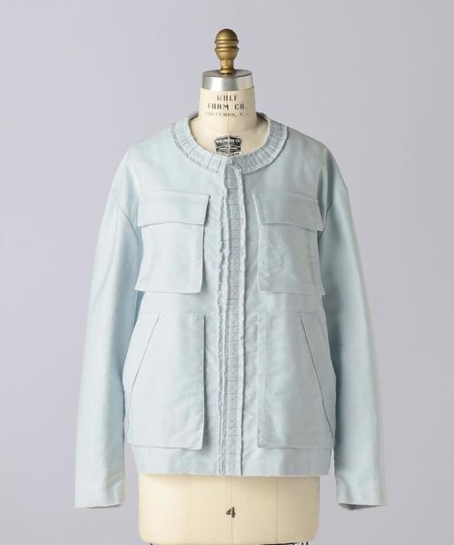 UNITED ARROWS（ユナイテッドアローズ）の「〈 BLAMINK（ブラミンク）〉 R C WASHED NO CLR JK（テーラードジャケット）」 - WEAR