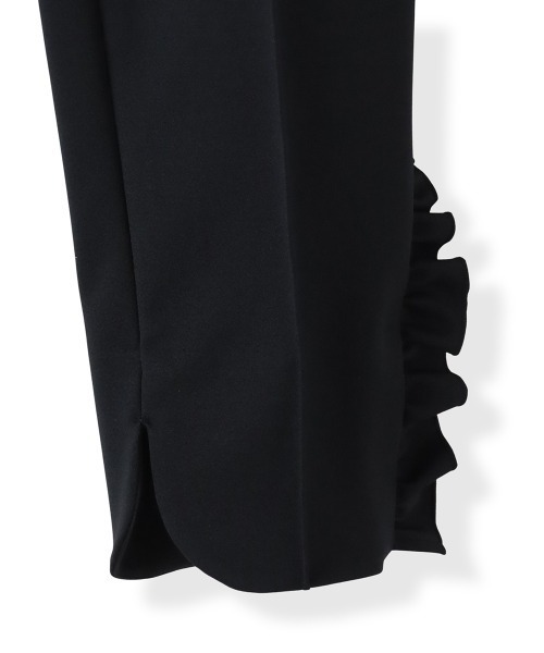 裾フリルパンツ≪洗濯機で洗える≫（その他パンツ）｜Viaggio Blu