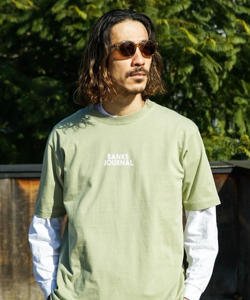 BANKS（バンクス）の「DESIGN TEE/BANKS(バンクス)半袖Tシャツ（Tシャツ/カットソー）」 - WEAR