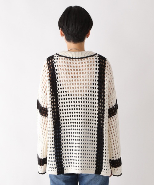 LEPSIM（レプシィム）の「3ゲージメッシュカーディガン 975618（カーディガン/ボレロ）」 - WEAR