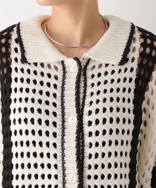 LEPSIM（レプシィム）の「3ゲージメッシュカーディガン 975618（カーディガン/ボレロ）」 - WEAR