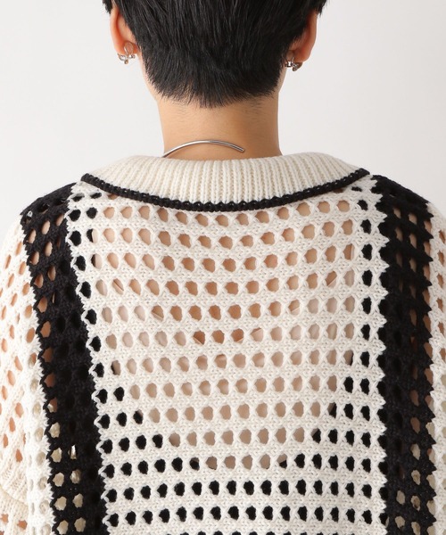 LEPSIM（レプシィム）の「3ゲージメッシュカーディガン 975618（カーディガン/ボレロ）」 - WEAR