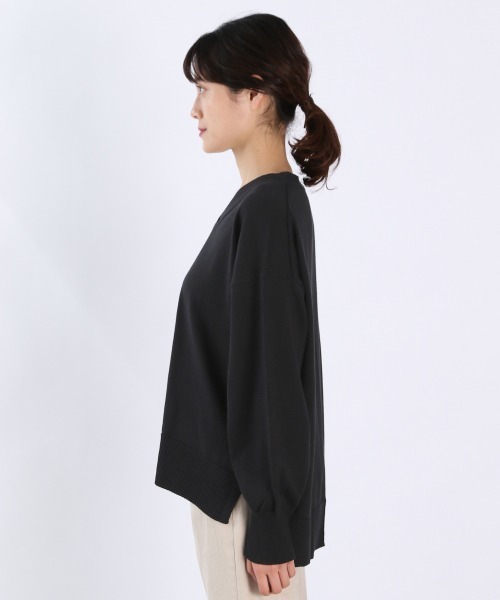 LOWRYS FARM（ローリーズファーム）の「12GスーピマVネックプルオーバーLS 929643（ニット/セーター）」 - WEAR