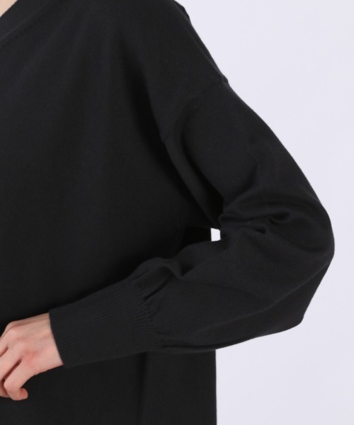 LOWRYS FARM（ローリーズファーム）の「12GスーピマVネックプルオーバーLS 929643（ニット/セーター）」 - WEAR