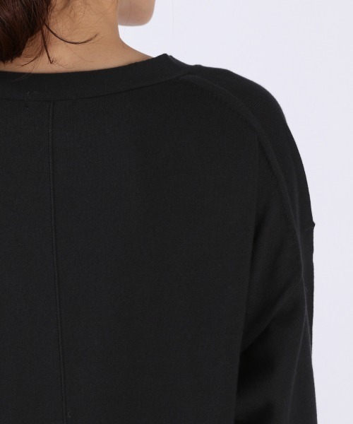 LOWRYS FARM（ローリーズファーム）の「12GスーピマVネックプルオーバーLS 929643（ニット/セーター）」 - WEAR