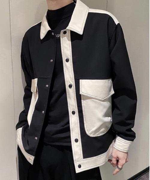 Burner（バーナー）の「【OKUOKU 0909】 ジャケット / デザイン / モノトーン oku-outer-704823620643 ...